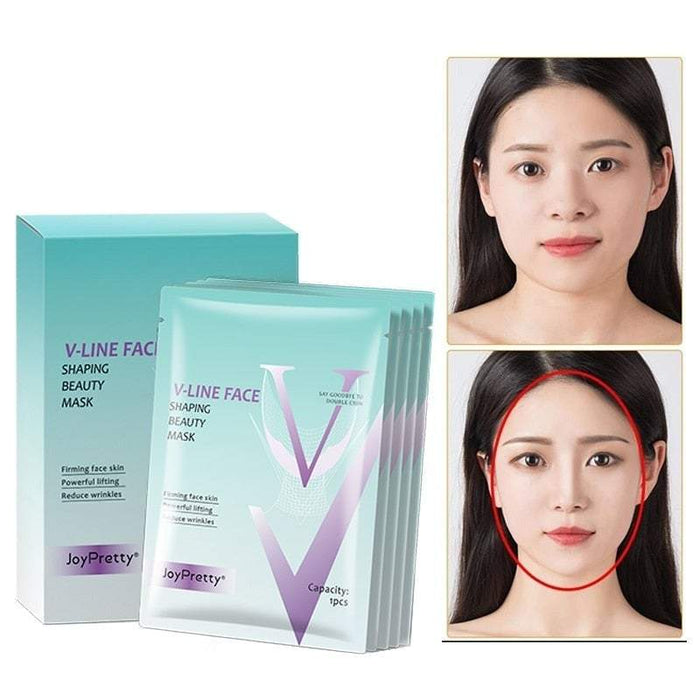 Face Shaper-Double Chin Removal-V-LINE Beauty Mask - JoyPretty Skin